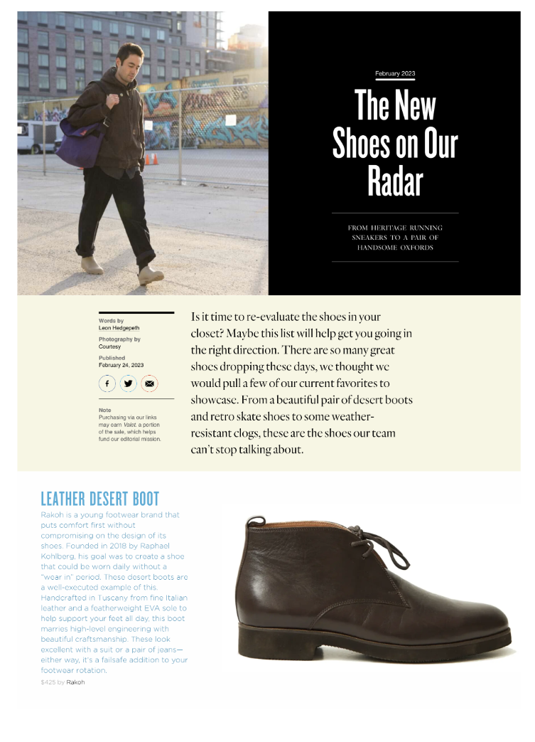 Luxury NYC Fashion PR Firm Secures Client Coverage in Valet Magazine ...